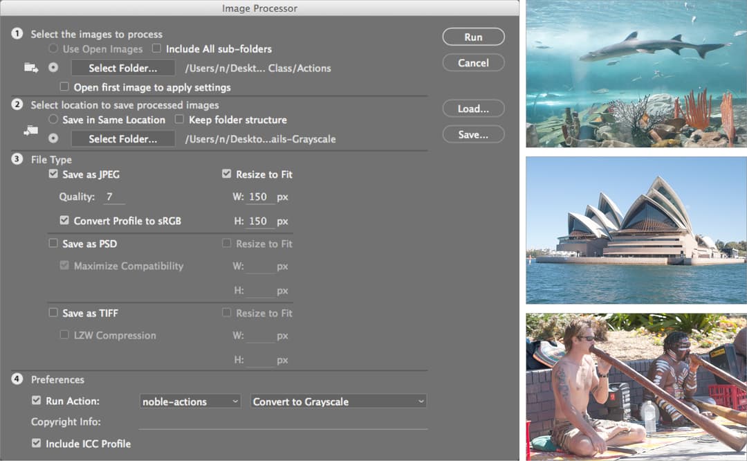 Batch Actions & the Image Processor: Photoshop Tutorial