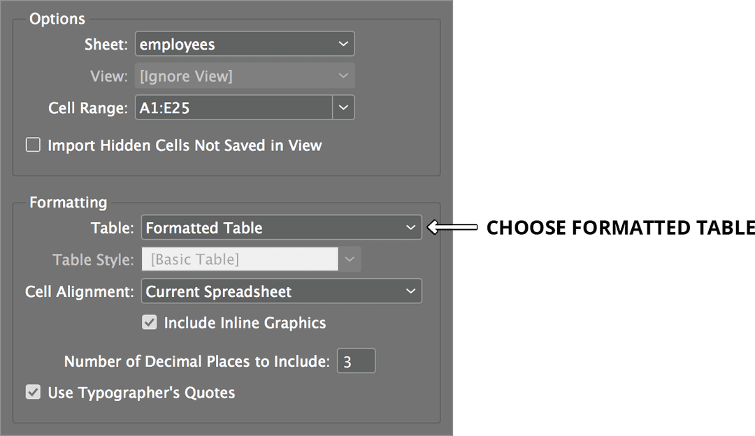 Tables: Free InDesign Tutorial