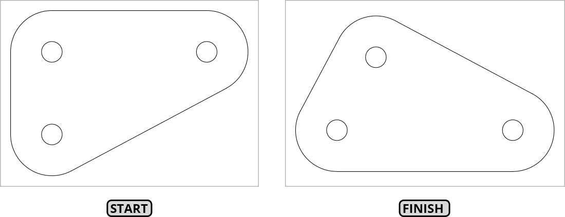 The Reference Option Part 1: The Rotate Tool: AutoCAD Tutorial