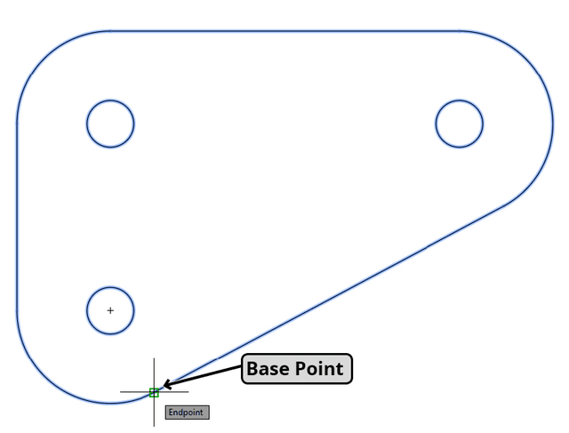 The Reference Option Part 1: The Rotate Tool: AutoCAD Tutorial