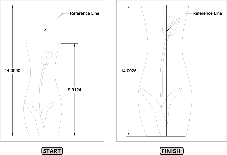 The Reference Option Part 1: The Scale Tool: AutoCAD Tutorial