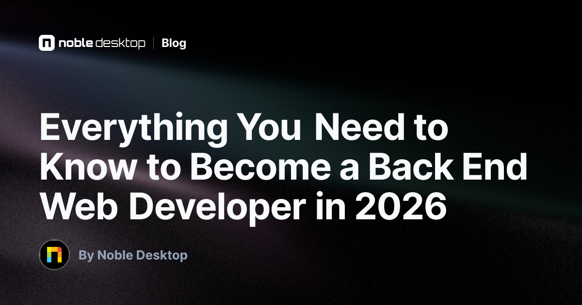 Everything You Need to Know to Become a Back End Web...