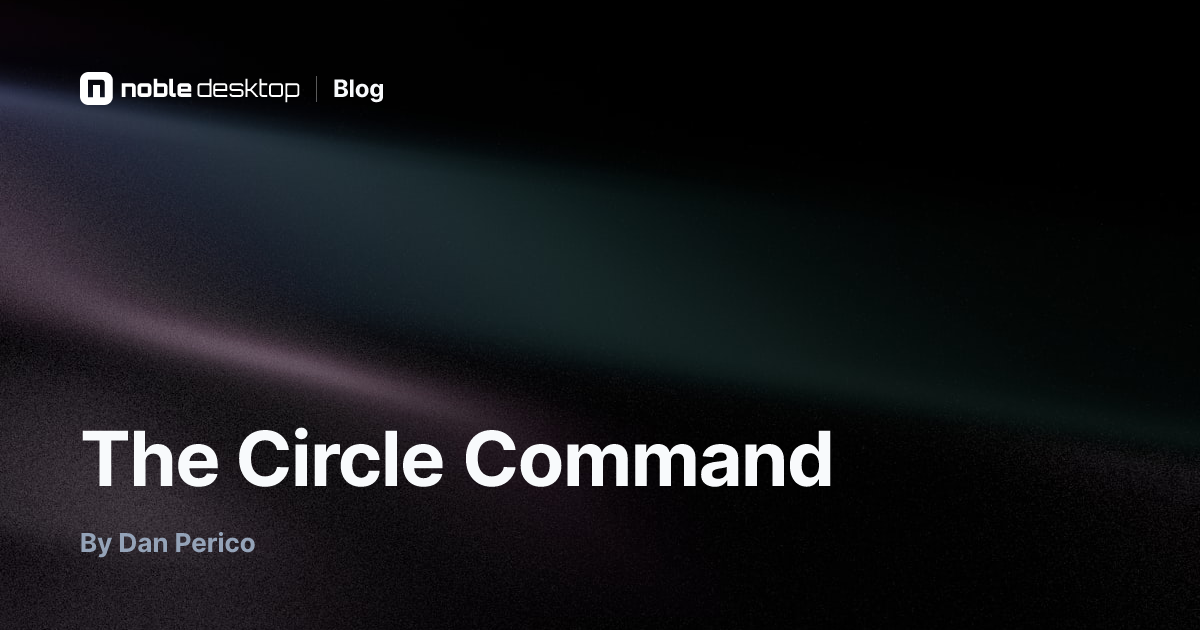 The Circle Command: AutoCAD Tutorial
