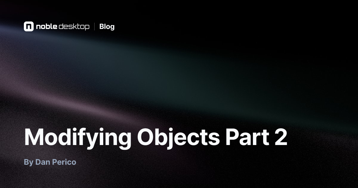 Modifying Objects Part 2: AutoCAD Tutorial