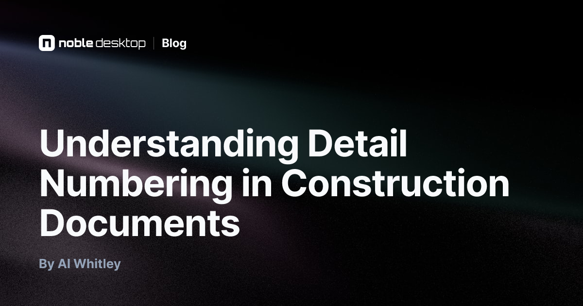 Understanding Detail Numbering in Construction Documents — AutoCAD