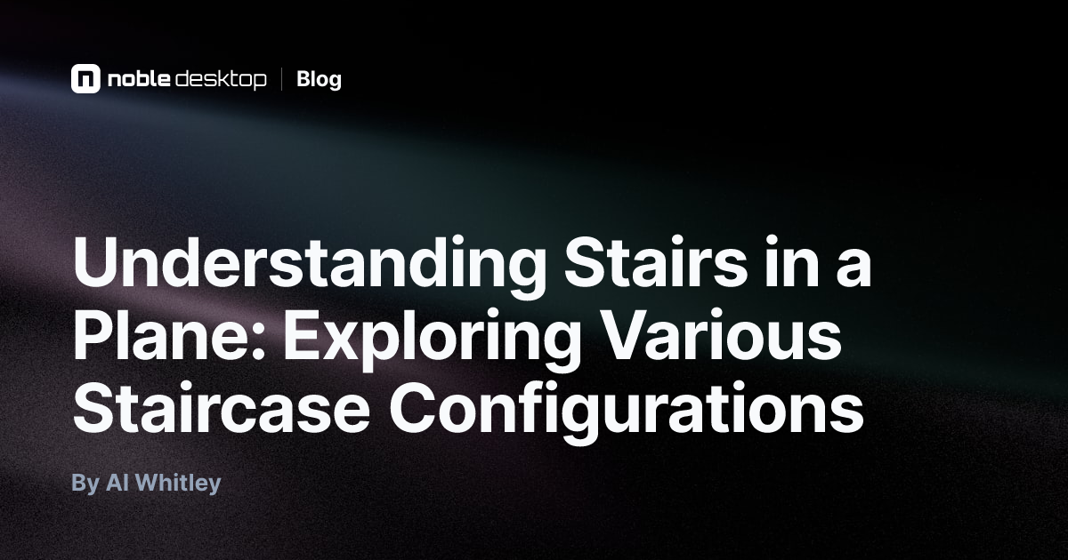 Understanding Stairs in a Plane