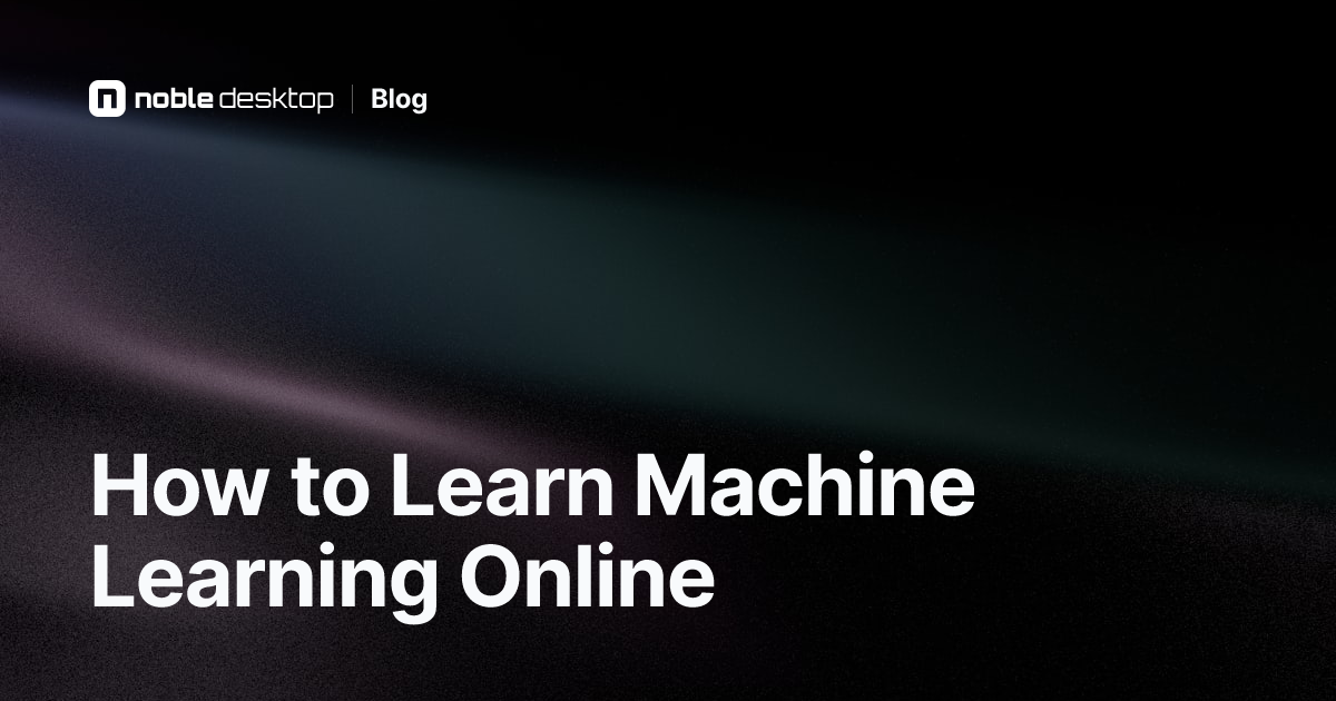 Learn Machine Learning Online for Beginners