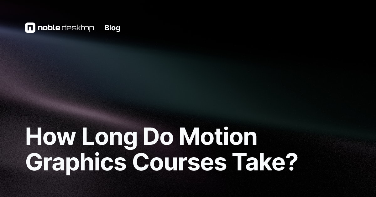 How Long Does It Take to Learn Motion Graphics Completely?