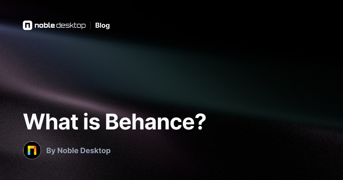What is Behance? — Graphic Design